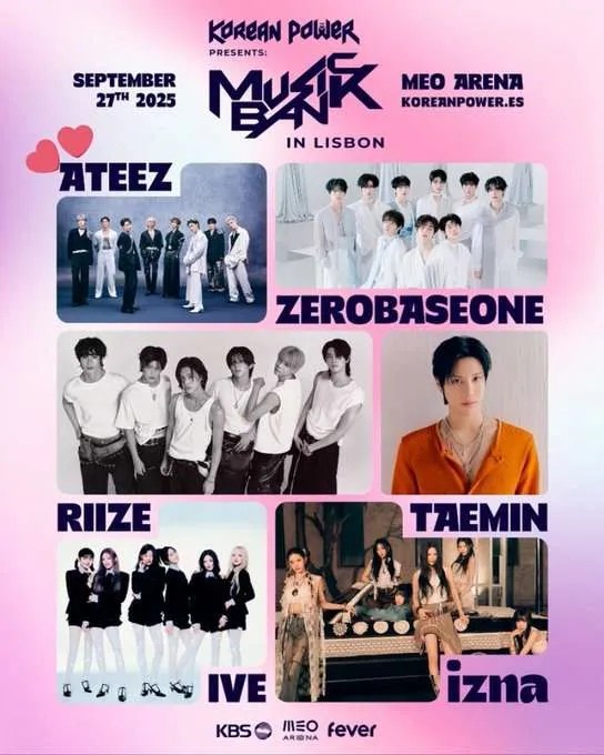 Rendez-vous à Lisbonne pour le Music Bank ! – The K to the Pop